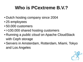 Wido den hollander cloud stack and ceph | PDF