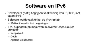 Wido den Hollander - IPv6 | PPT