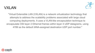 Deploying CloudStack and Ceph with flexible VXLAN and BGP networking | PDF