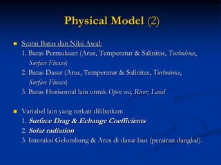 Tutorial COHERENS Coupled Hidrodynamic & Ecologycal Model & Its ...