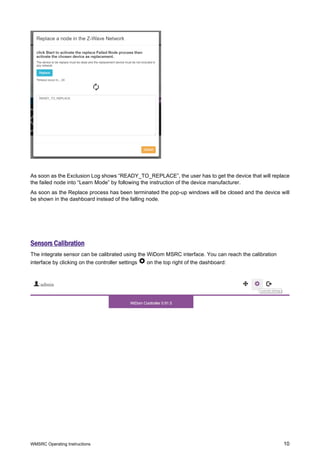 wiDom Multi Sensor Room Controller MSRC Manual EN | PDF
