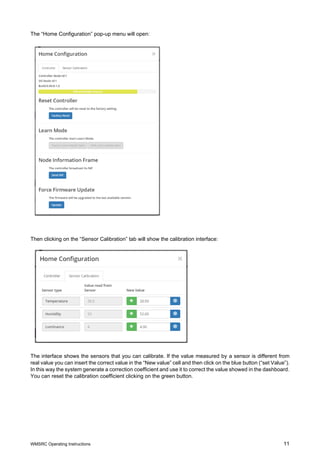 wiDom Multi Sensor Room Controller MSRC Manual EN | PDF