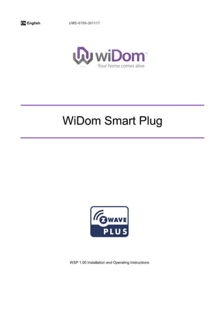wiDom Smart Plug Manual EN | PDF