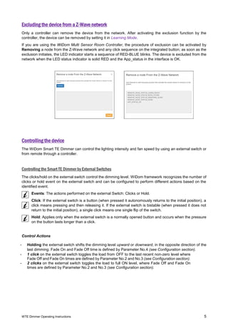 Widom smart dimmer | PDF