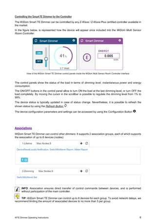 Widom smart dimmer | PDF