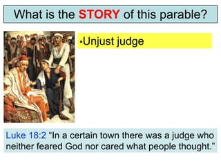 Parable of Widow & Judge | PDF