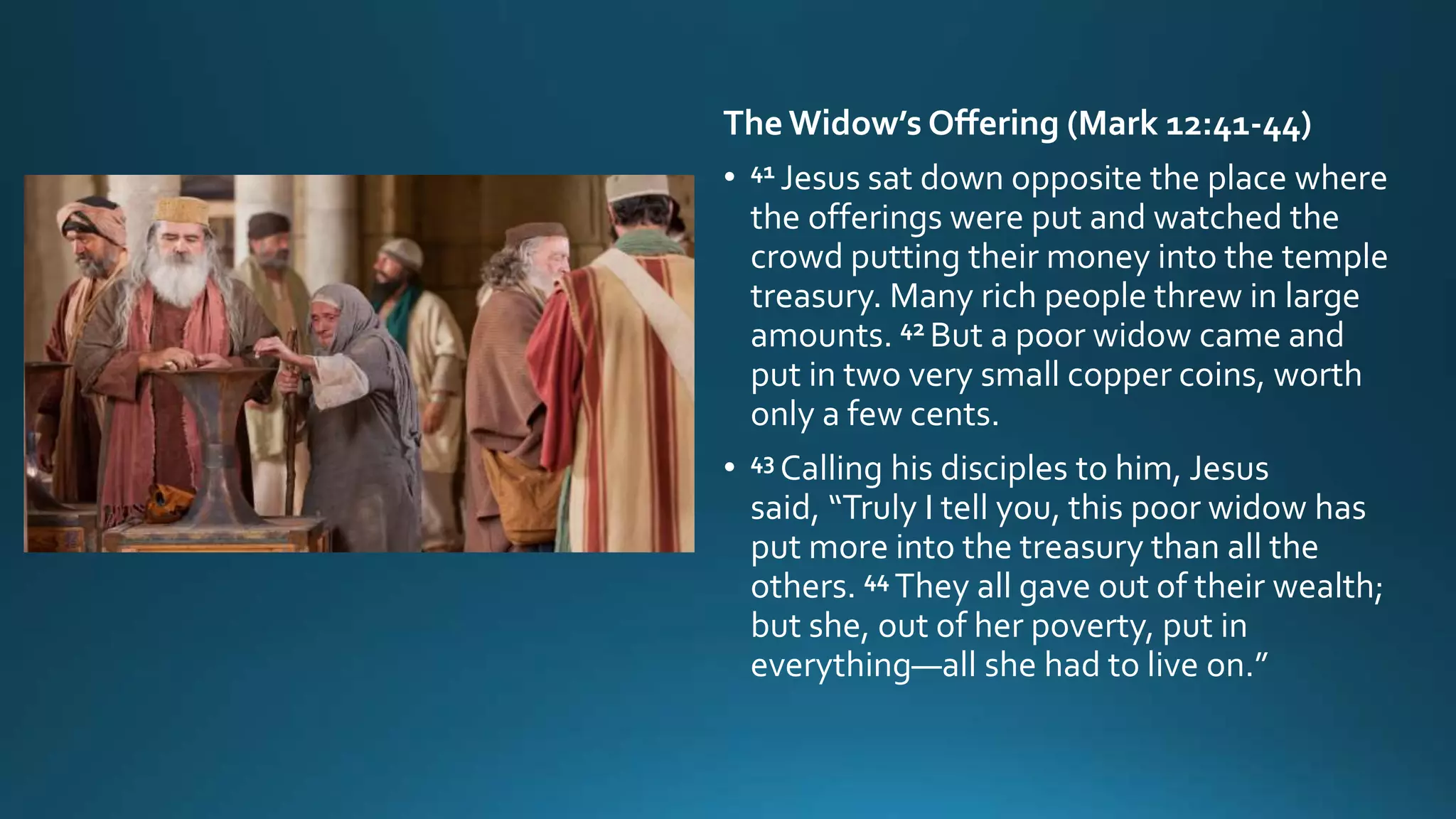 Learning from the Widow with 2 Coins | PPTX