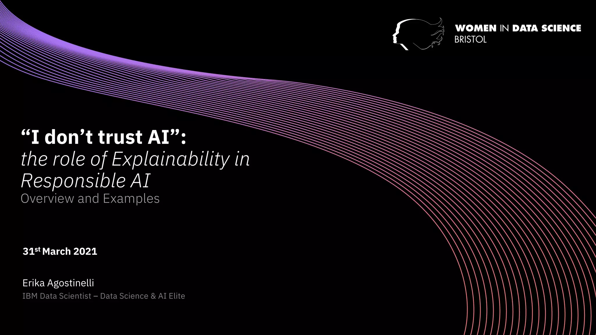 "I don't trust AI": the role of explainability in responsible AI | PPT