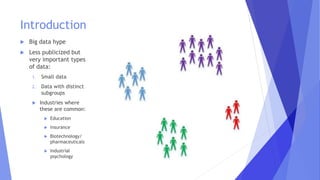 Women in Data Science 2018 Slides--Small Samples, Subgroups, and ...