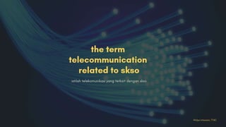 Sistem Komunikasi Serat Optik - Widya Intawani | PPTX