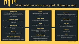 Sistem Komunikasi Serat Optik - Widya Intawani | PPTX