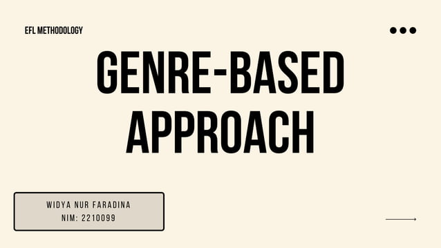 Genre Based Approach.pptx | Education