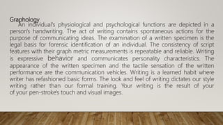 Graphology | PPTX