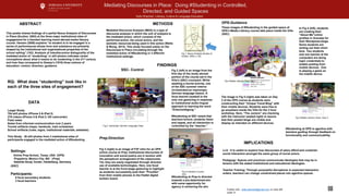 Mediating Discourses in Place: Doing #Studenting in Controlled ...