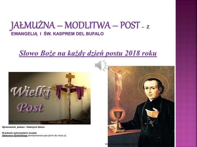 Wielki post-w-2018-roku Jałmużna- Modlitwa-Post | PPT