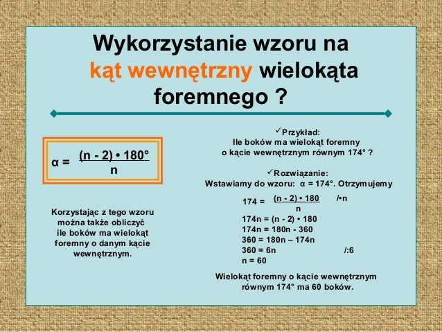 Wielokąty foremne