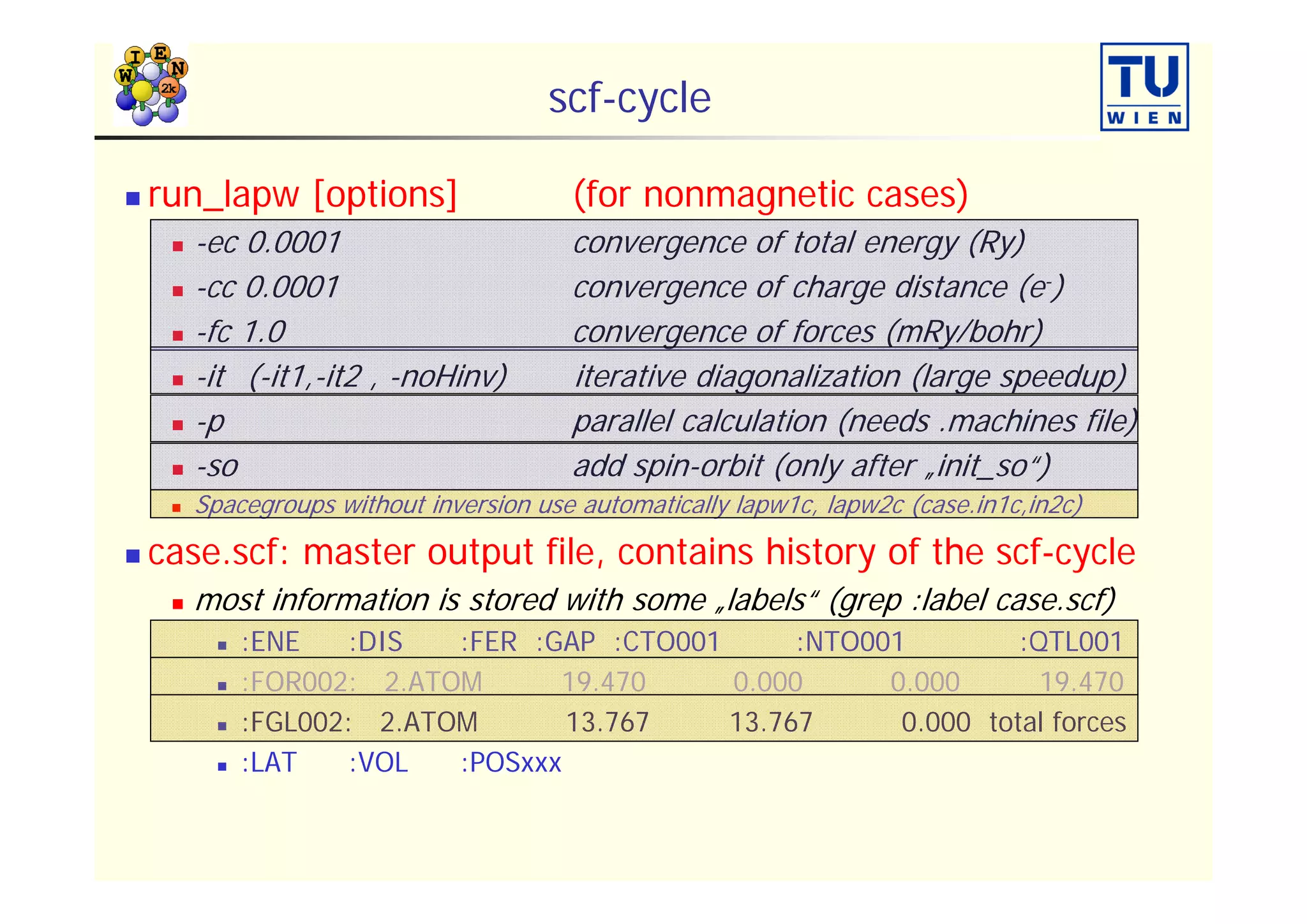 Wien2k getting started | PDF
