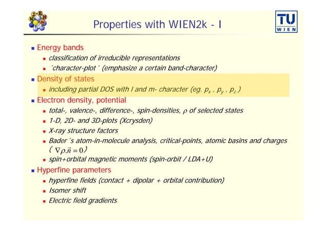 Wien2k getting started | PDF