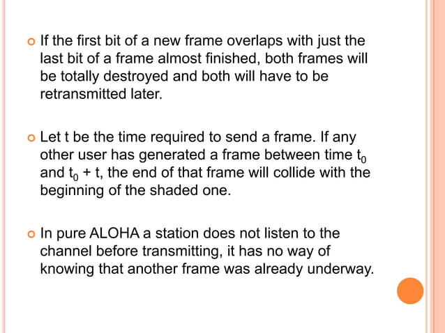 Wierless networks ch3 (1) | PPT