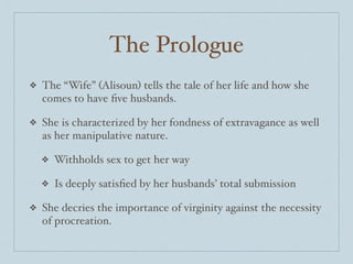 Wife of bath facilitation PDF format | PPT