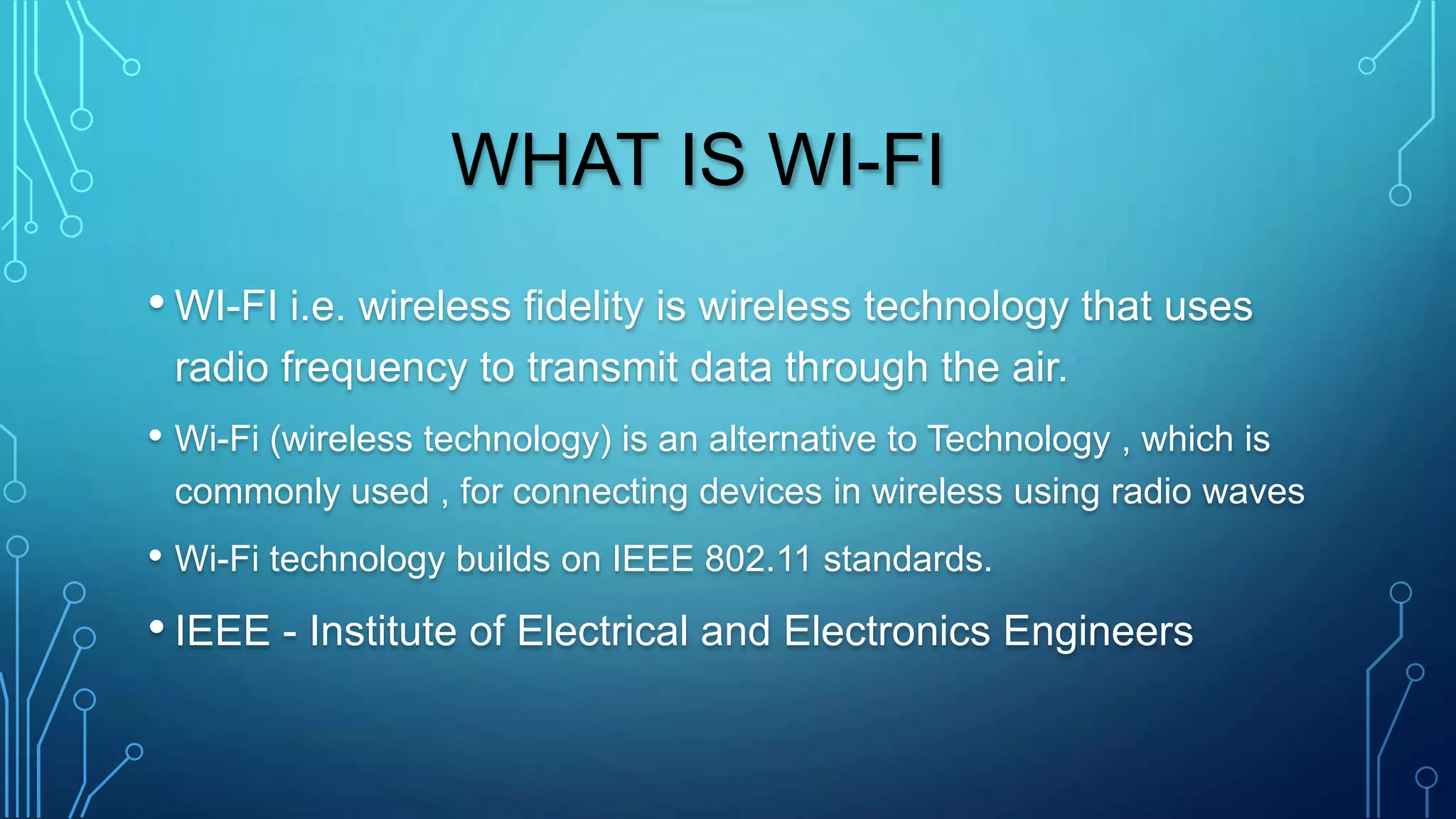 Wifi | PPTX