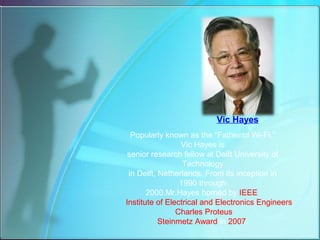 Wi fi - Technology @ IEEE Concept | PPT