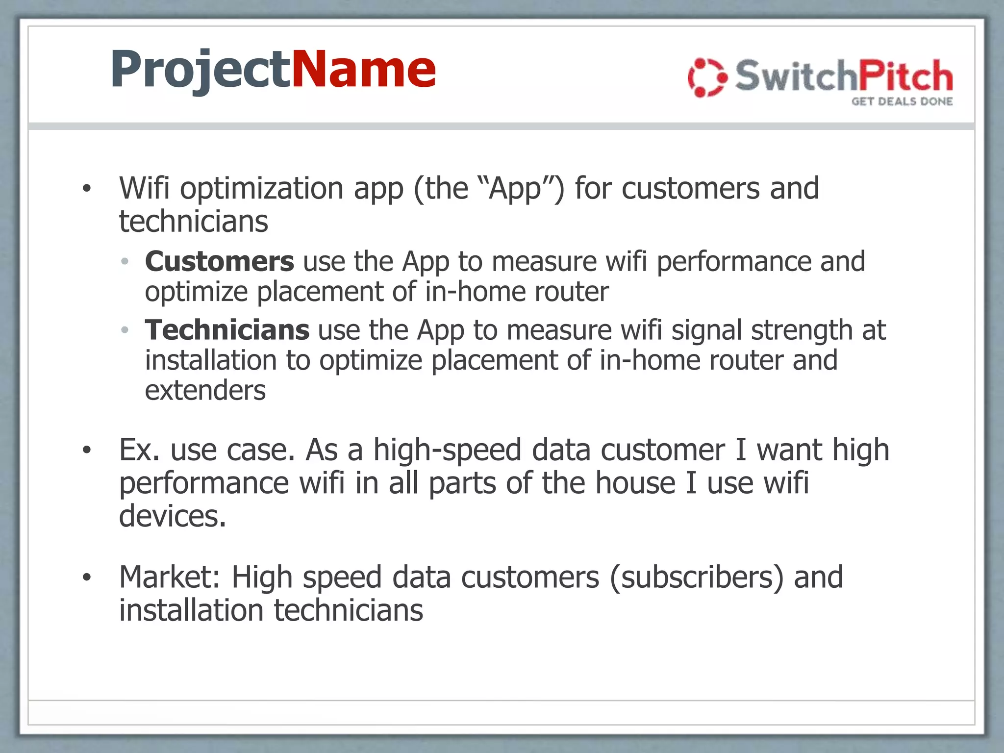Wifi Documentation Presentation | PPT