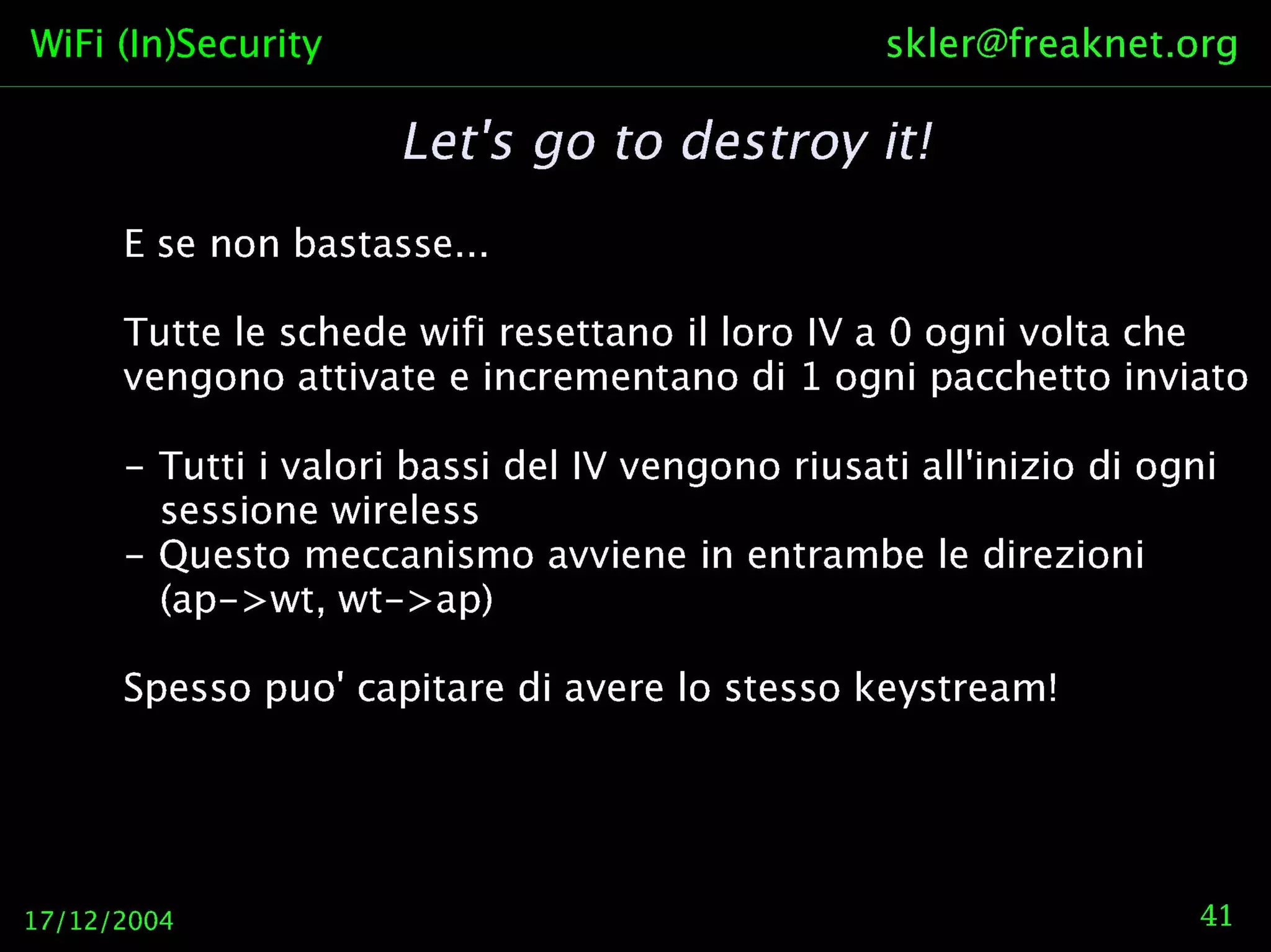 WiFi (In)Security | PDF