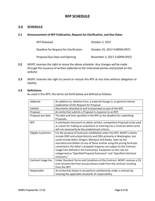 Wifi rfp-sample1 | PDF