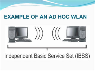 Wifi adhoc and infrastructure mode | PPT