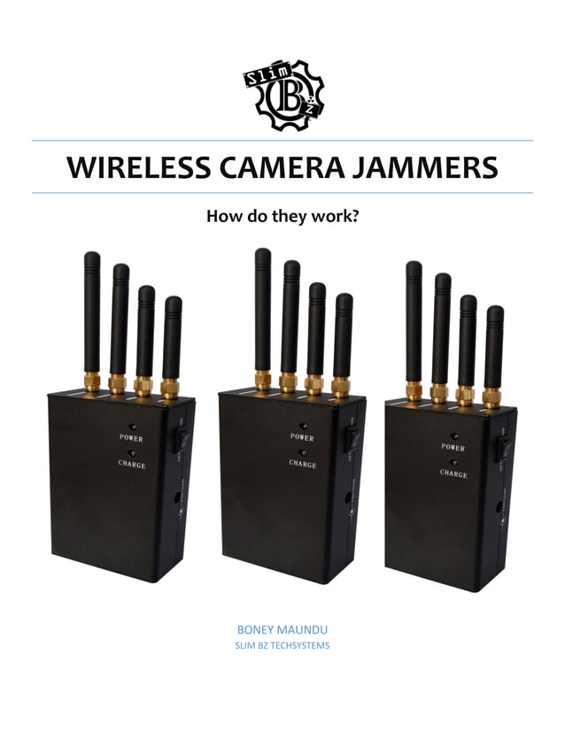 WIFI CAMERA JAMMER.pdf | Free Download