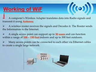 Wi-Fi Network System By Syekat | PPTX