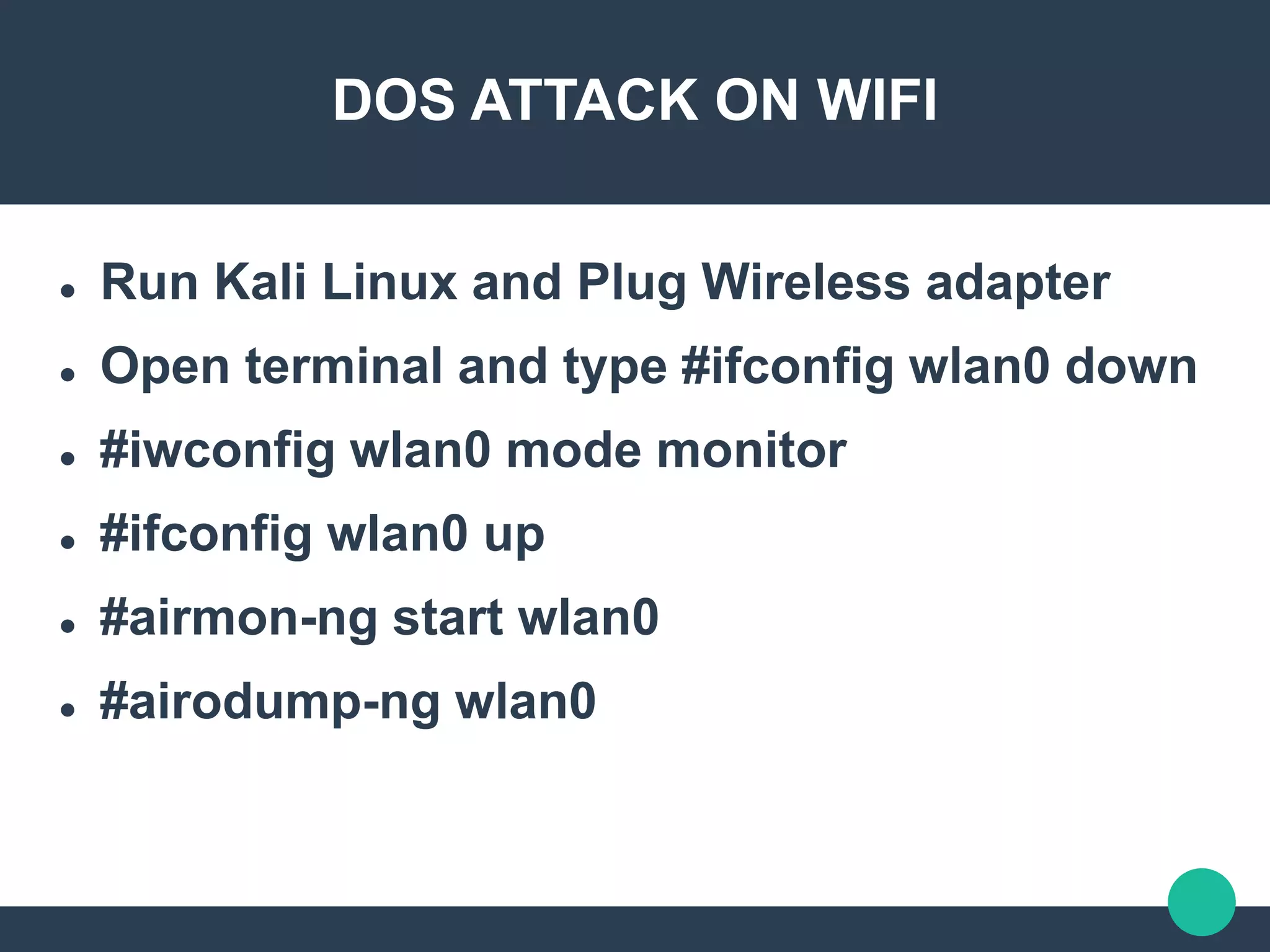Wireless penetration testing | PPTX