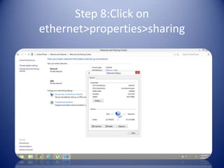 Create Wifi hotspot in Laptop | PPT