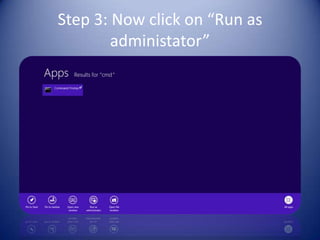 Create Wifi hotspot in Laptop | PPT