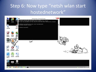 Create Wifi hotspot in Laptop | PPT