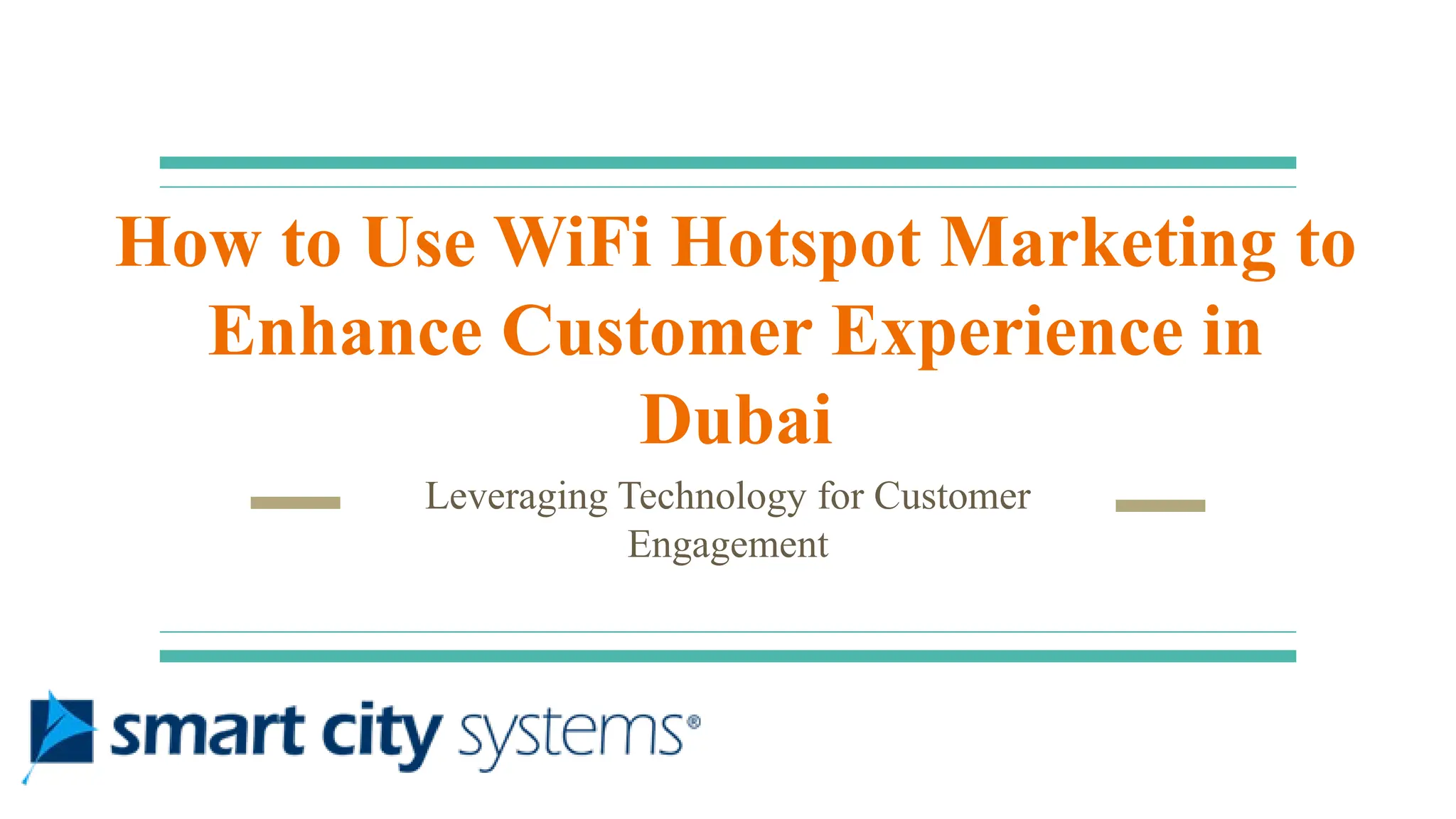 Wifi Hotspot Marketing Dubai | Public & Social Wifi Hotspot Solution ...