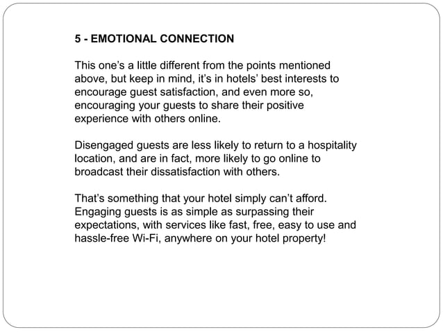 WIFI HOTSPOT SOFTWARE - HOTEL WIFI SOLUTIONS | PPTX | Computer Networking | Computing