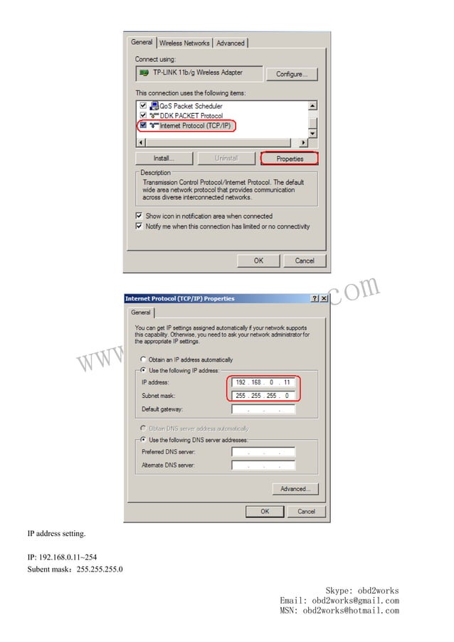 Wifi obd auto checker using step | PDF | Email | Internet