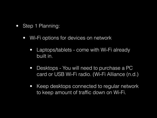 Wifi presentation | PPT