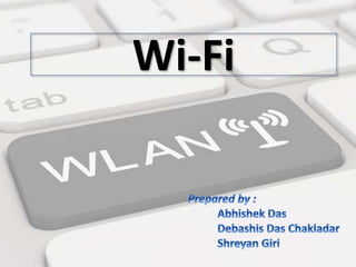 Wi fi presentation | PPT