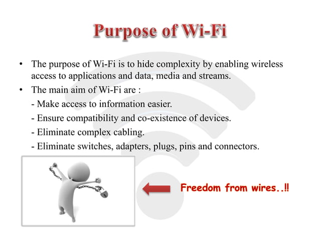 Wi fi presentation | PPT