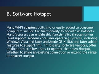 hotspot(wi-fi) | PPT