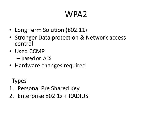 WiFi Secuiry: Attack & Defence | PPTX | Computer Networking | Computing