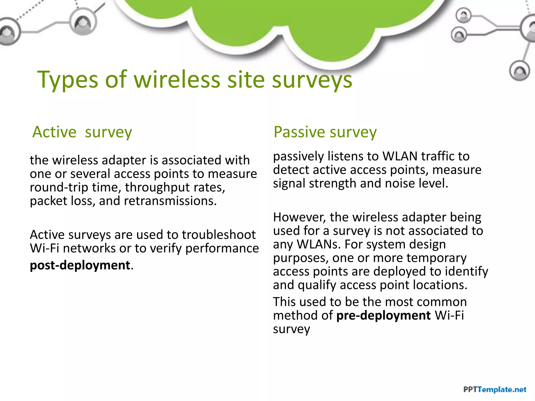 Wireless Site Survey | PPTX