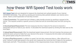 Wifi Speed Test | PPTX