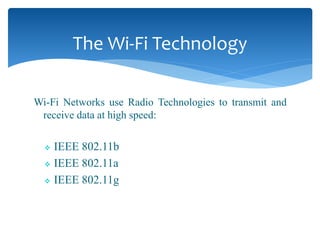 Wi fi technology | PPT