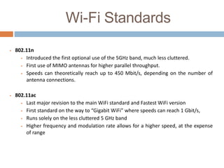 Wi fi technology | PPTX | Computer Networking | Computing