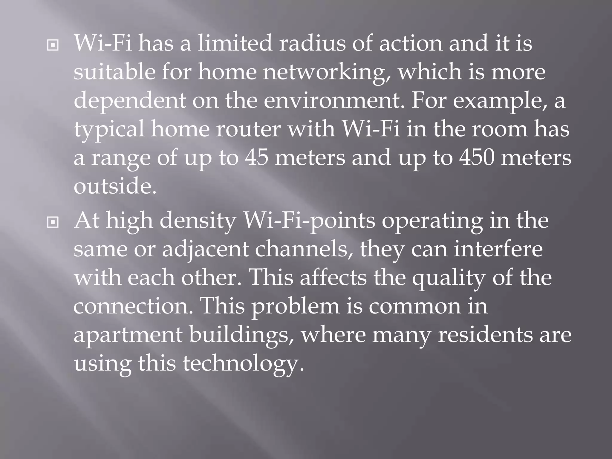 Wifi technology ppt | PPTX