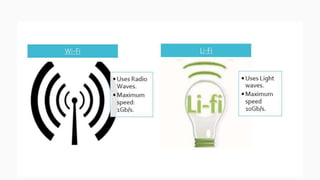 WiFi vs LiFi - A Comparison | PPTX